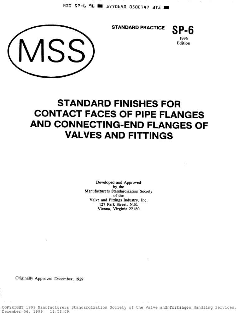 Mss sp-06 | PDF | Technology & Engineering