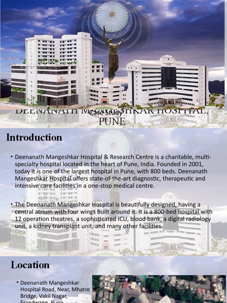 Deenanath Mangeshkar Hospital, Pune: Case Study | PDF | Hospital | Medicine