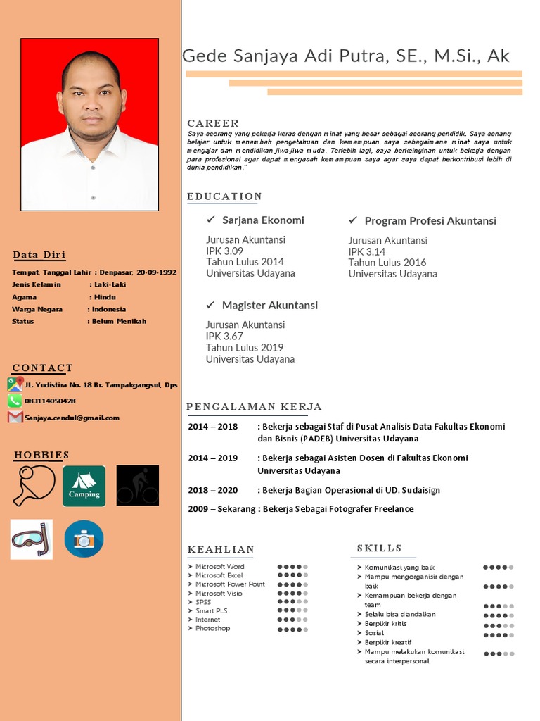 CV Baru Cendul S2 | PDF