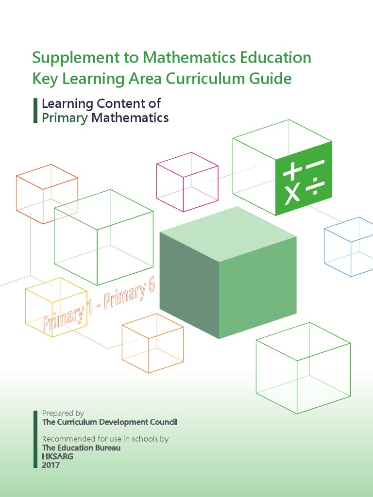 Hong Kong - Mathematics Education Key Learning Area (2017) | PDF ...