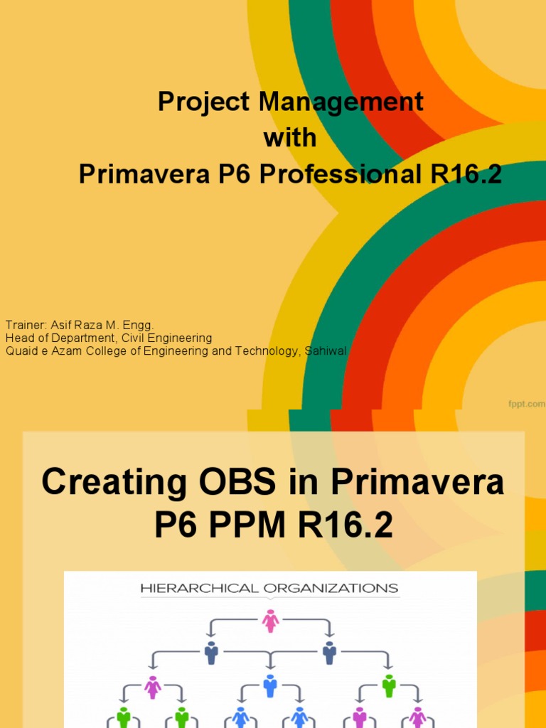 Creating OBS and EPS in Primavera P6 | PDF | Hierarchy | Computing