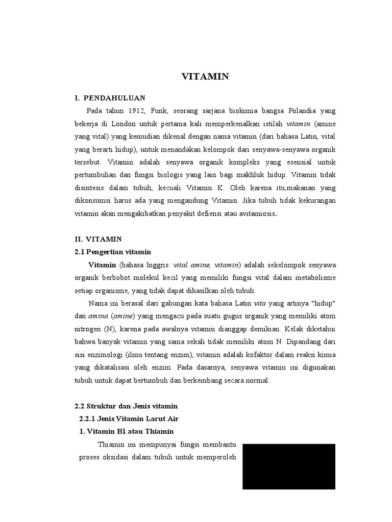 VITAMIN | PDF