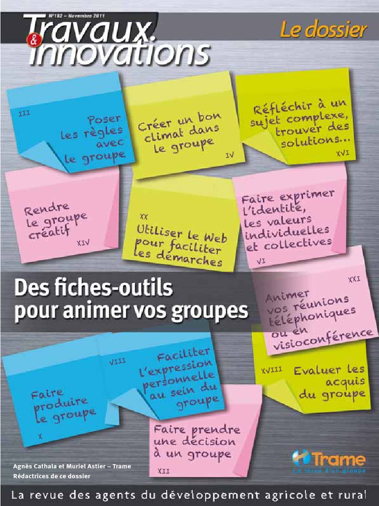 Fiches Outils Pour Formations | PDF | Pédagogie | Science