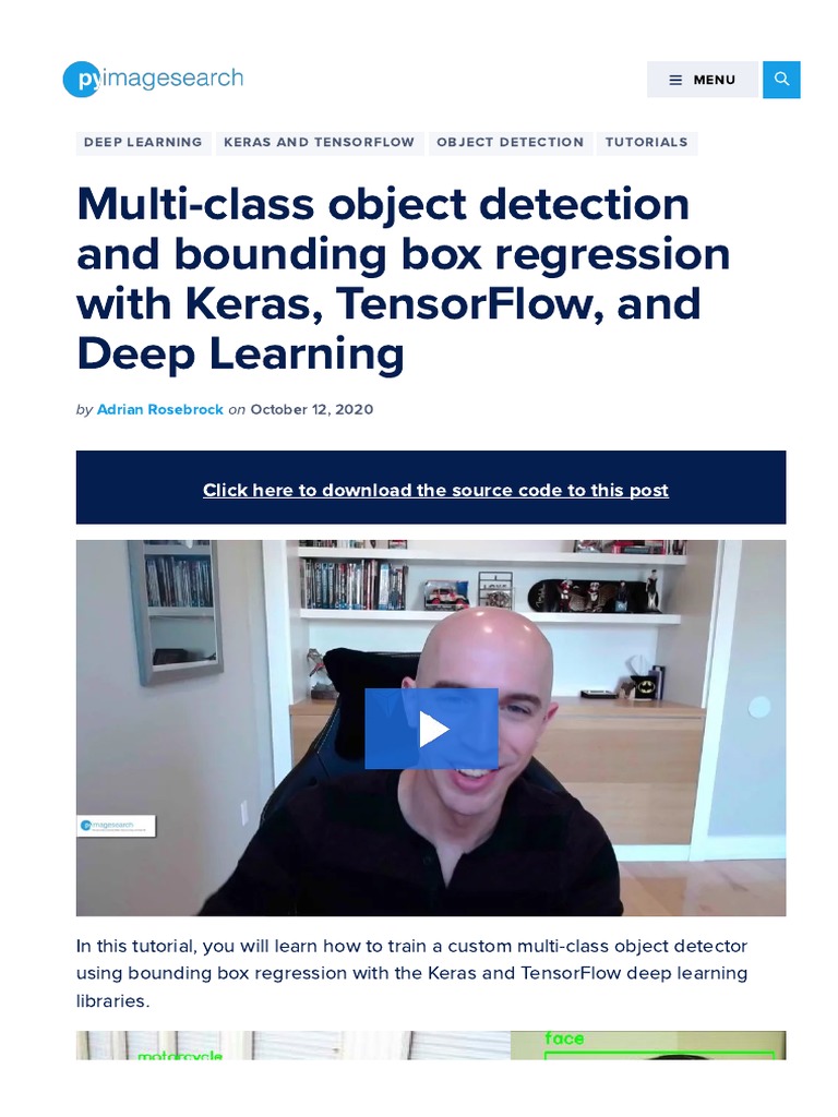 WWW Pyimagesearch Com 2020-10-12 Multi Class Object Detection and Bounding Box R (1 36) | PDF ...