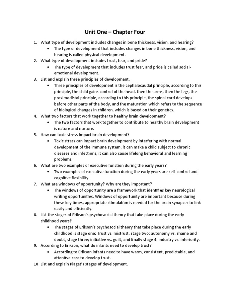 Recall and Review - Chapter 4 | PDF | Psychology | Human Nature