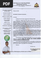 List of Beneficiaries: Osec-Fms Form No. 4 Tupad | PDF