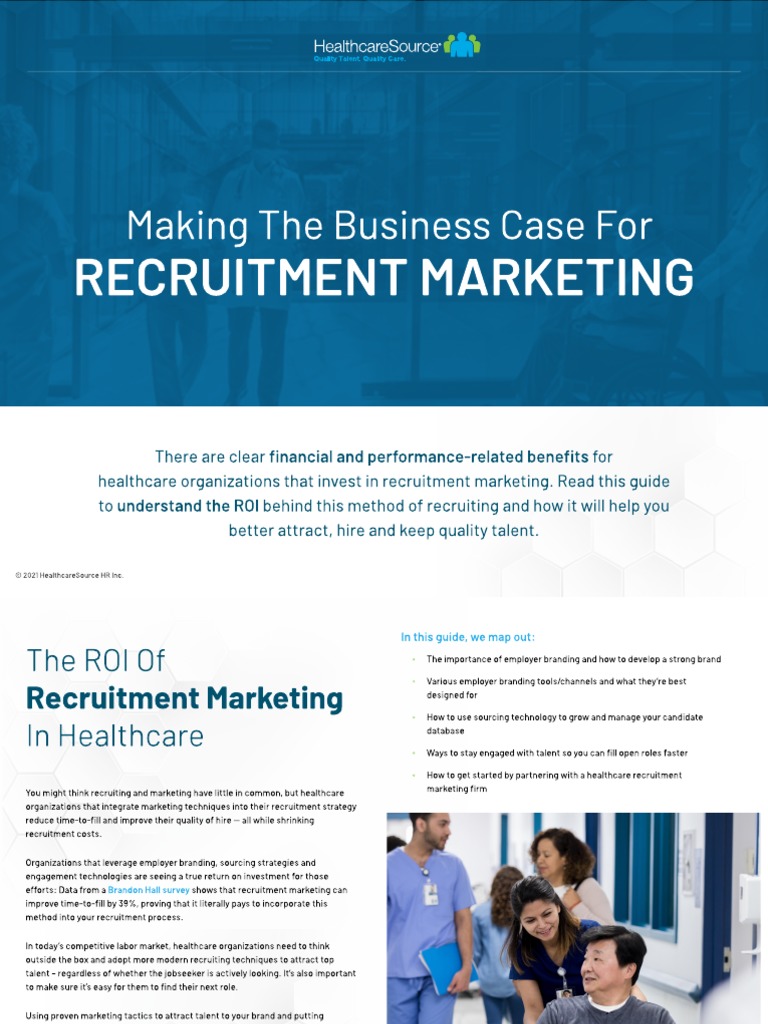 Making The Business Case For Recruitment Marketing | PDF | Recruitment ...
