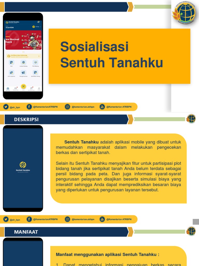 Sosialisasi Sentuh Tanahku | PDF | Hukum | Komputer
