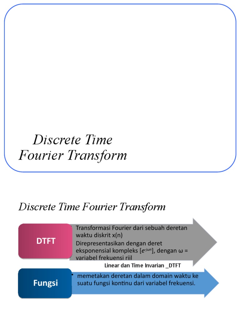 05 - DTFT | PDF