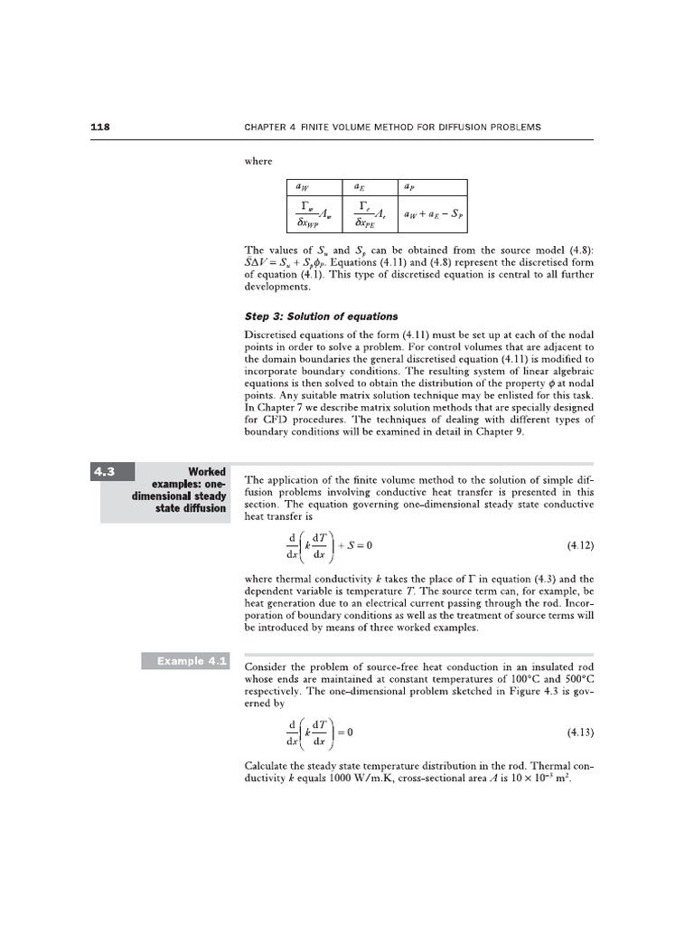An Introduction To CFD Finite Volume Method, Versteeg (PDFDrive) | PDF