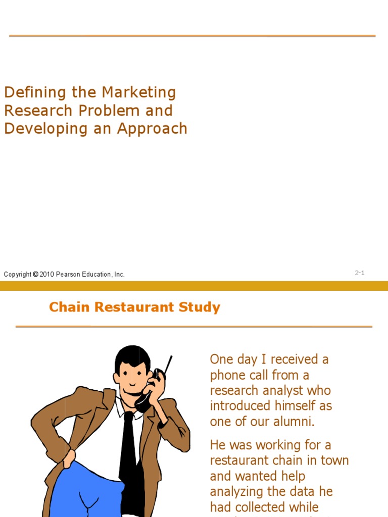 Defining The Marketing Research Problem and Developing An Approach ...