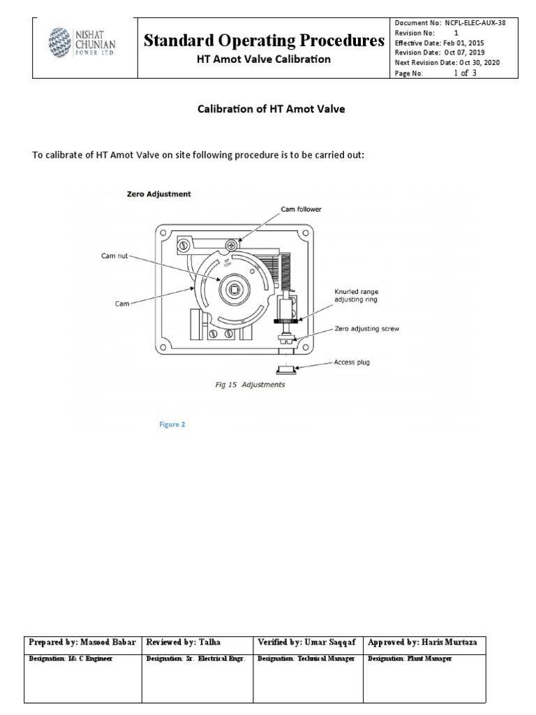 HT Amot Valve Calibration Guide | PDF | Valve | Calibration