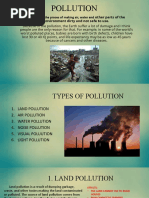 Pollution Presentation | PDF | Air Pollution | Pollution