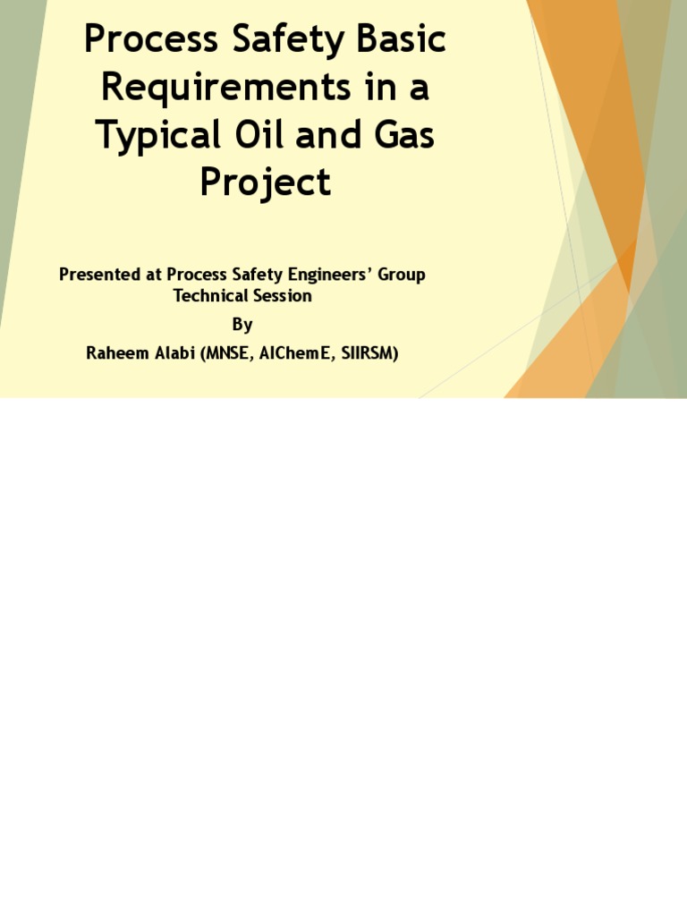 Process Safety Basics | Download Free PDF | Safety | Risk Management