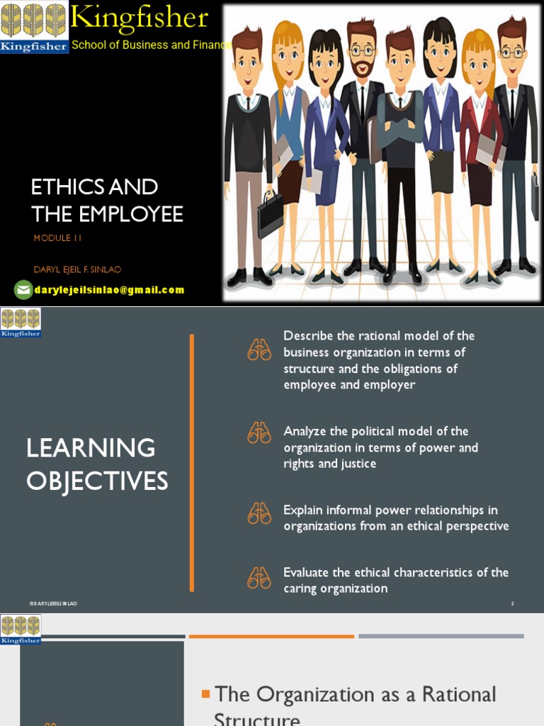 Chapter 8 Ethics and The Employee | PDF | Employment | Privacy