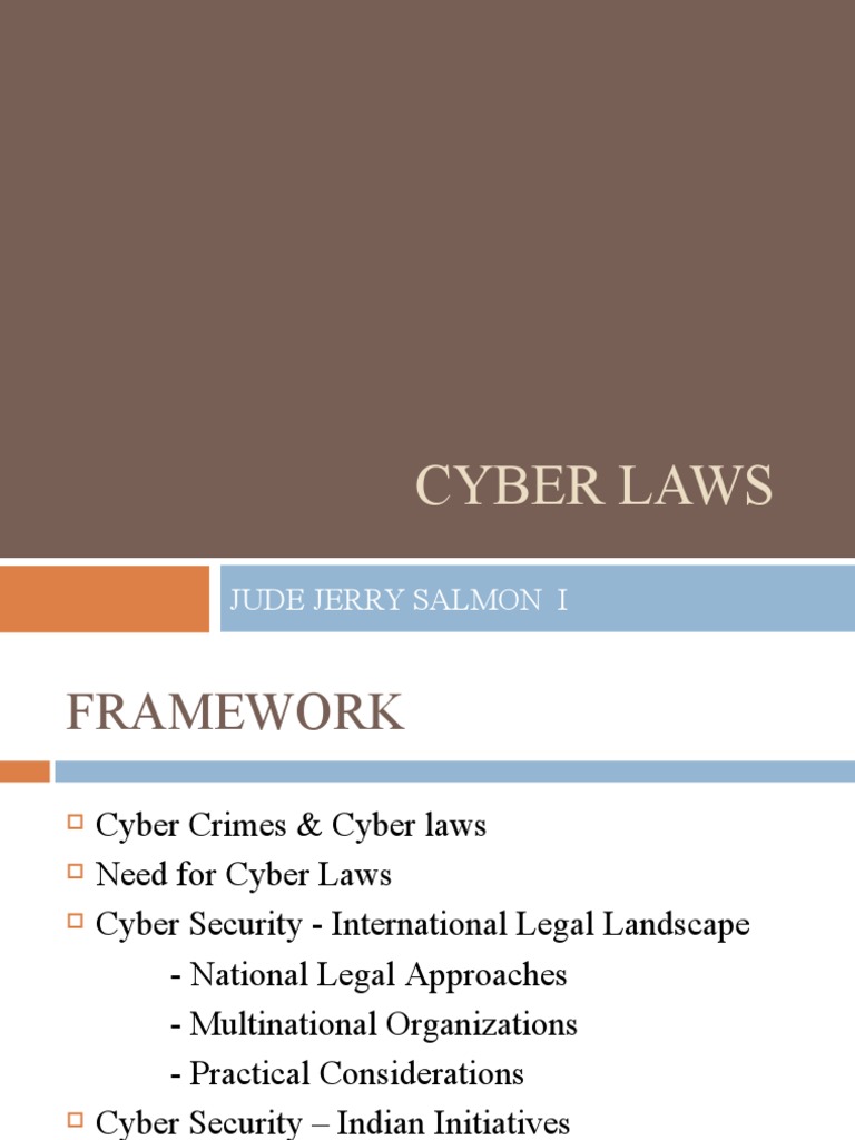 Cyber Laws and Cyber Crimes Overview | PDF | Computer Law | Security