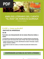 Cuento El Hijo HORACIO QUIROGA | PDF