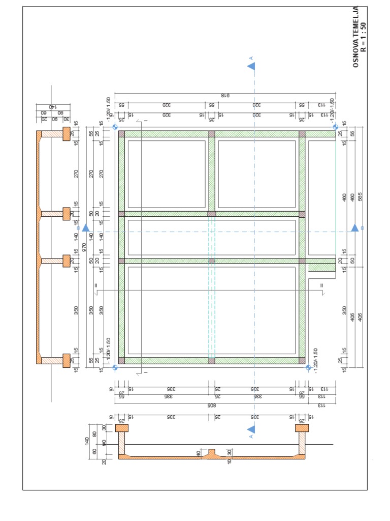 Temelji.... Primer Kako Se Crtaju | PDF