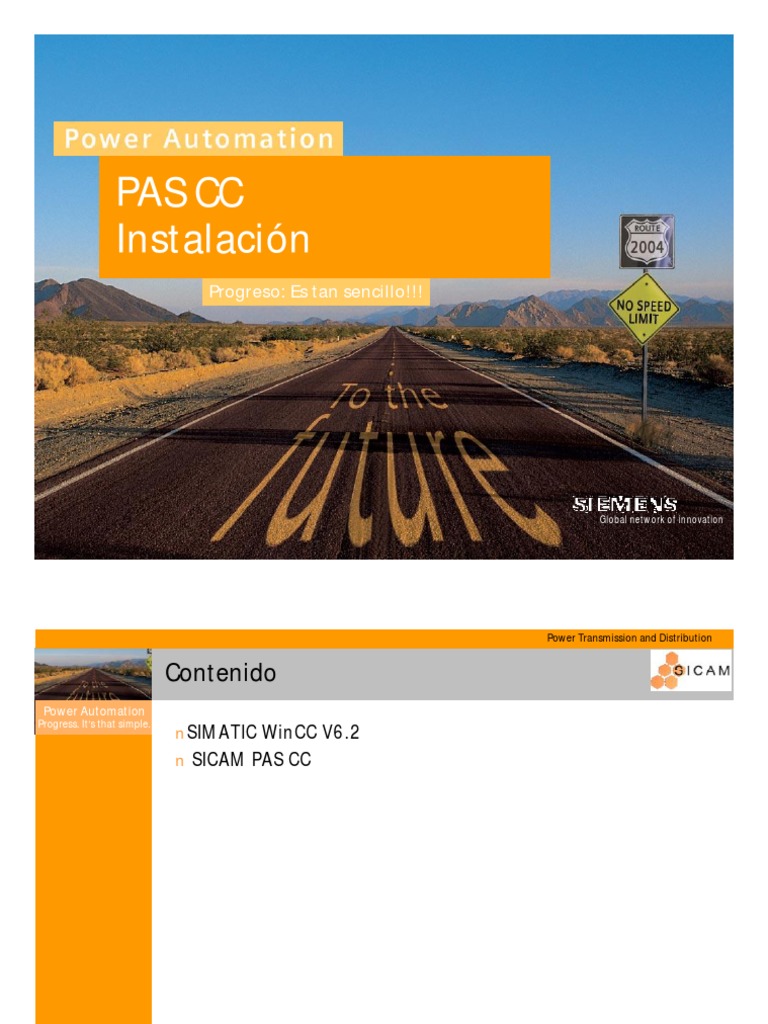 Requisitos e Instalación de SICAM PAS y WinCC | PDF | Servidor ...