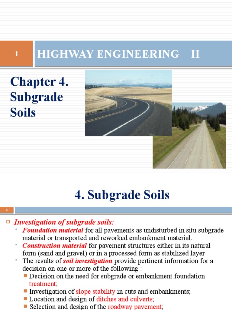 HW II - Chapter 4 - Subgrade Soils | PDF | Young's Modulus | Silt
