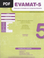 Evamat-3 Cuadernillo PDF | PDF