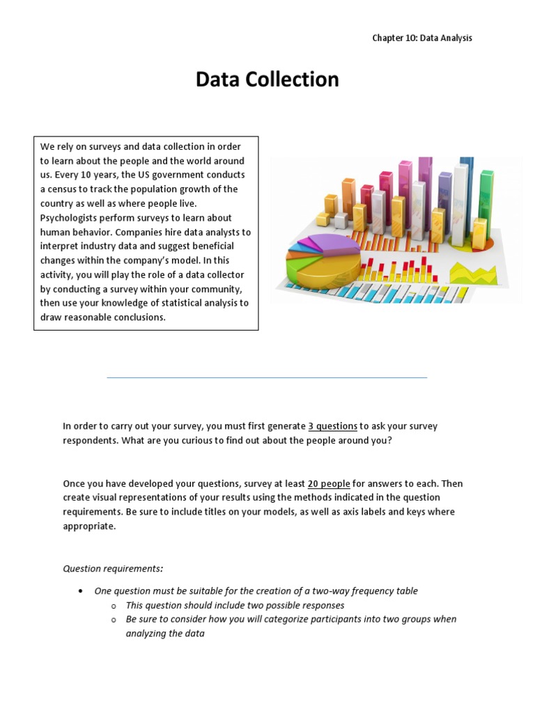 Chapter 10 - Data Analysis PDF | PDF | Data Analysis | Histogram