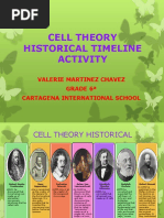 Cell Theory Timeline | PDF