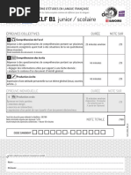 Examen DELF B1 : Épreuves et Consignes | PDF | Lexique | Fonds des ...