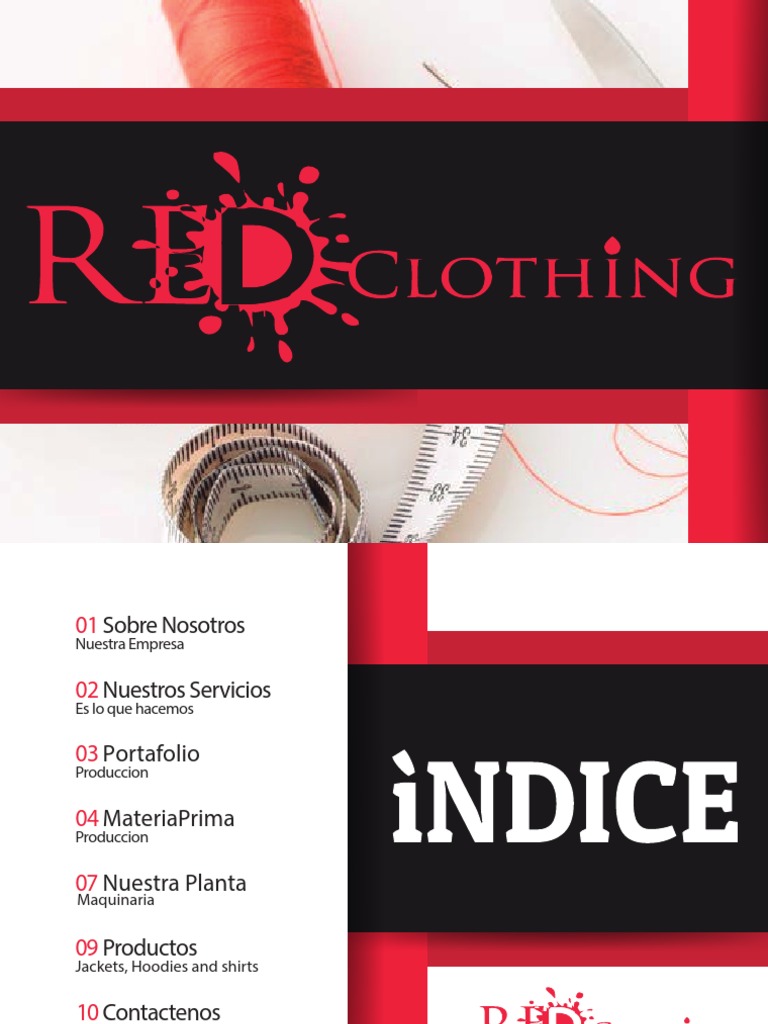 2 Brochure 1 Red Clothig S.a.S. | PDF | Ropa