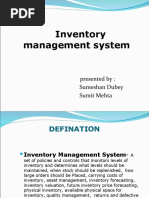 Motorcycle Parts Inventory Management System | PDF