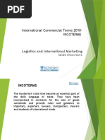 Incoterms Quick Reference Chart | PDF | Service Industries | Trade