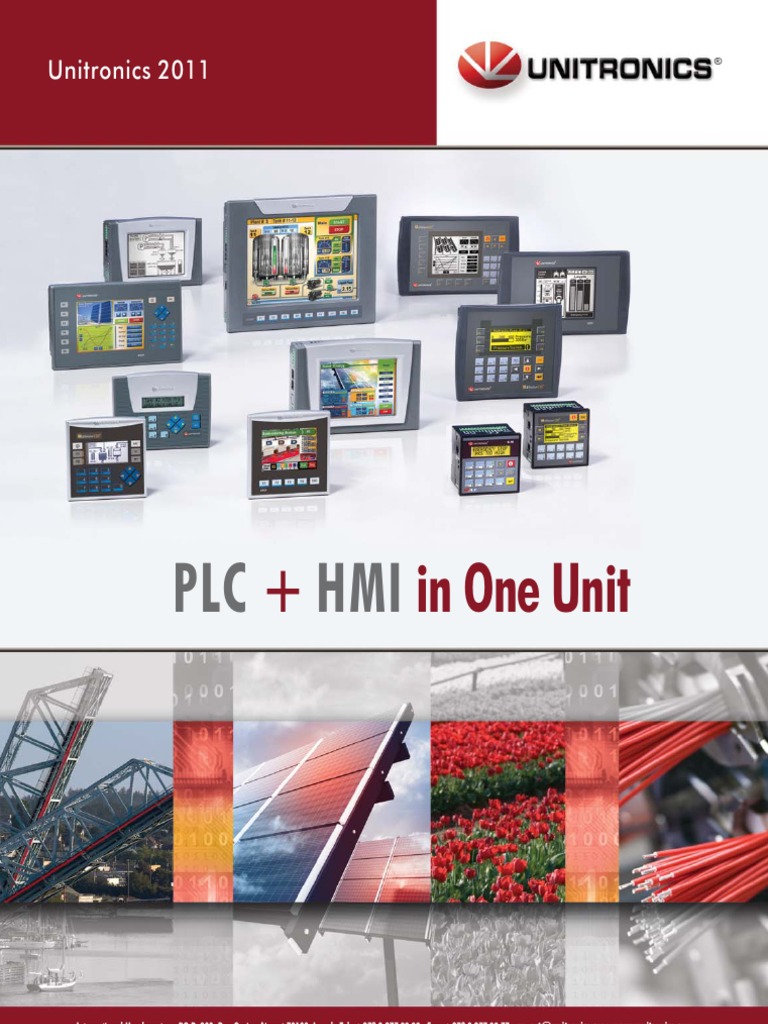 Unitronics Catalogo General 2011 | PDF | Programmable Logic Controller | Computing