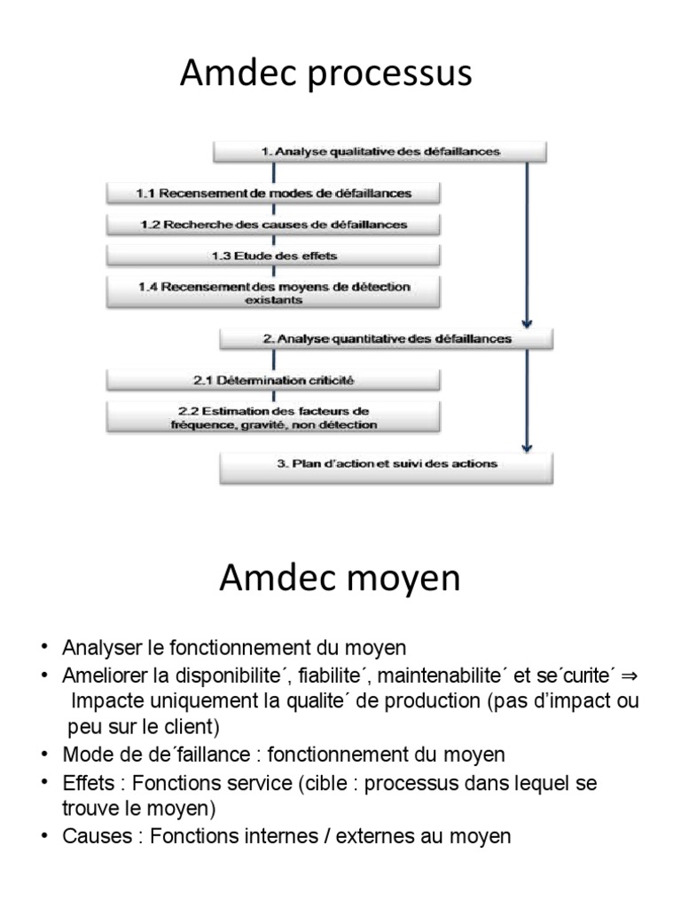 Amdec Processus | PDF | Affaires | Ordinateurs