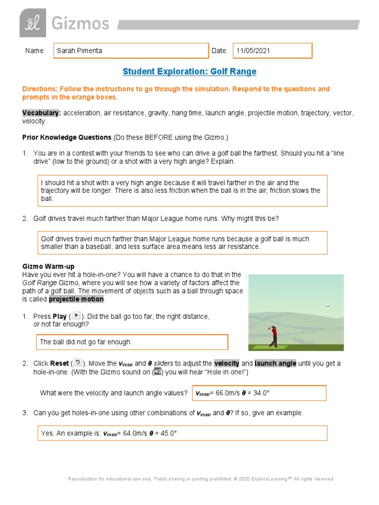 Projectile Motion Online Lab | PDF | Sine | Euclidean Vector