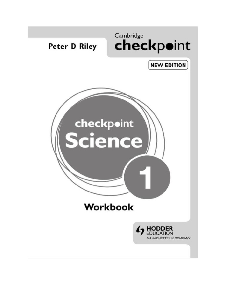 Cambridge Checkpoint Science Workbook | PDF