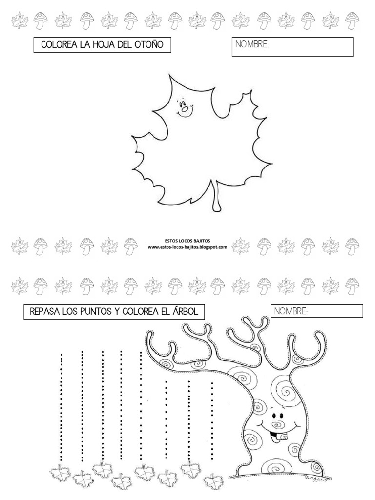 Actividades de Otoño para Niños | PDF | Naturaleza