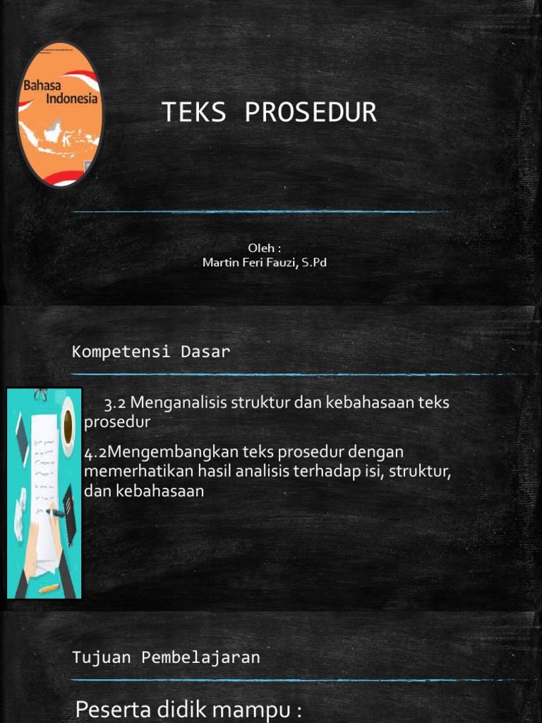 PPT - Teks Prosedur | PDF