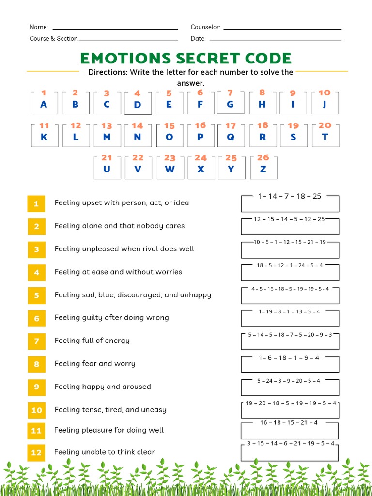 Emotions Secret Code | PDF | Feeling | Subjective Experience
