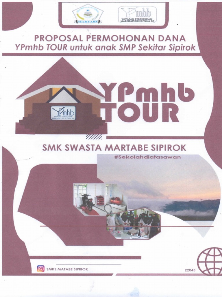 Proposal Study Tour | PDF