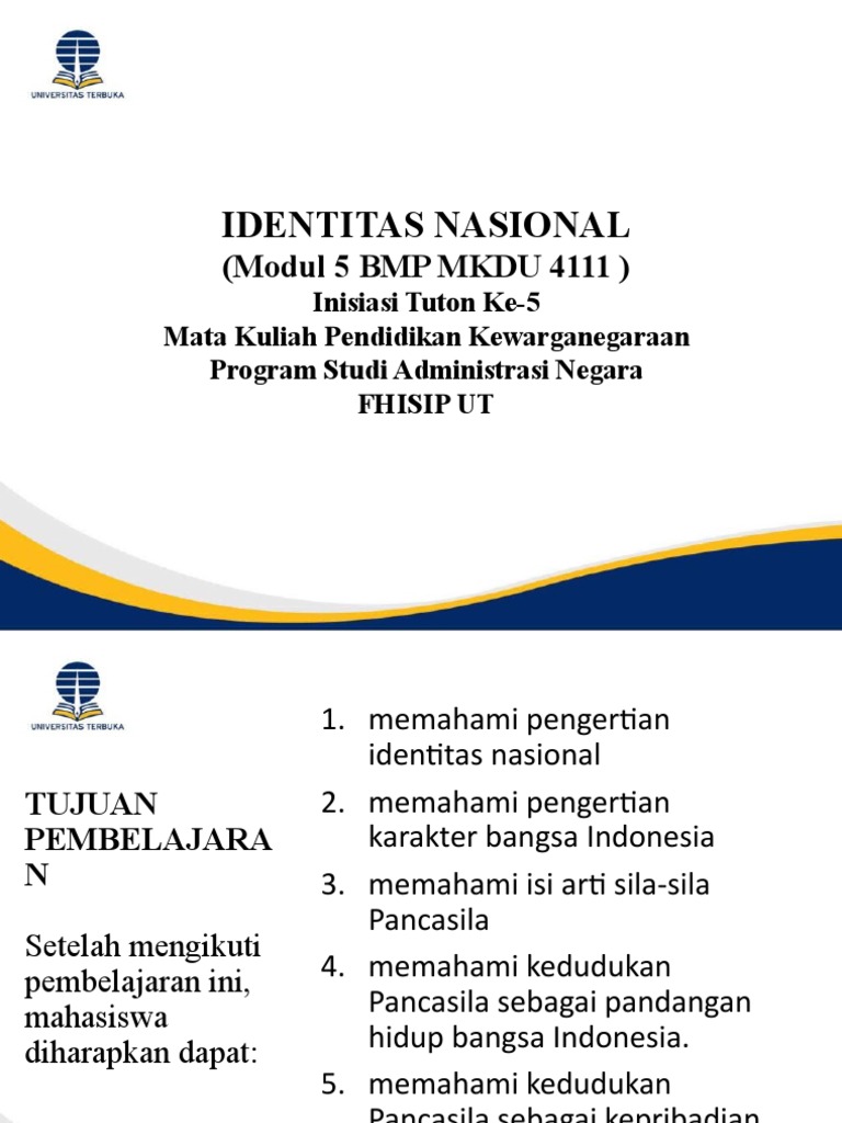Shely Cathrin - Materi 5 Identitas Nasional - MKDU 4111 | PDF