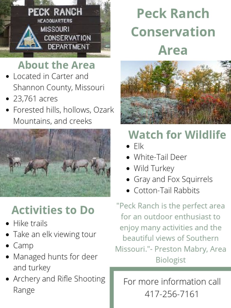 Peck Ranch Fact Sheet | PDF