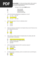 Sample Written Test & Answer Key | PDF | Construction | Welding