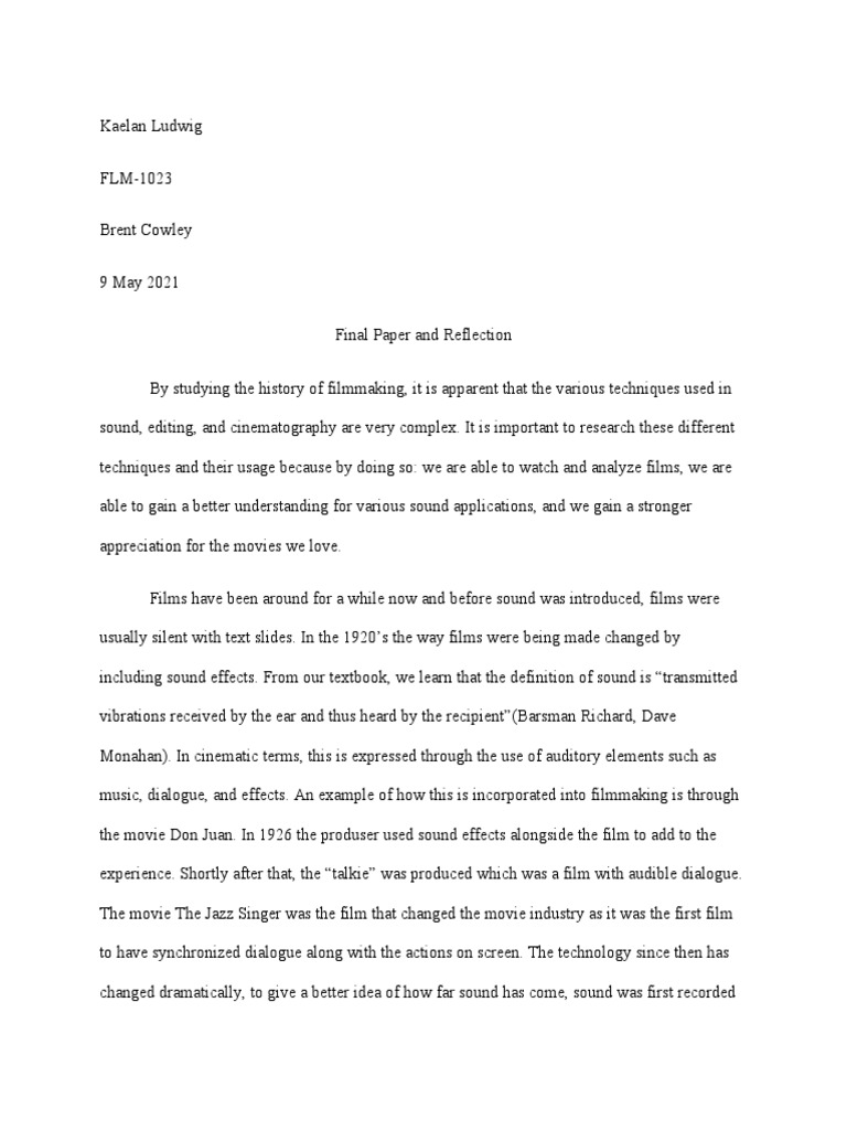 Final Paper | PDF