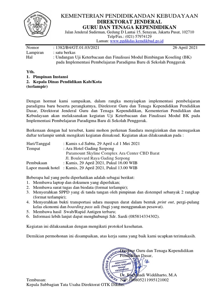 REV1 - Und - Uji Keterbacaan Modul BK | PDF