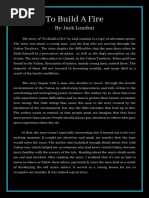To Build A Fire | PDF