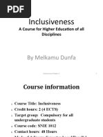 Inclusiveness Incl1012 Mid Exam For Freshman Students by | PDF ...