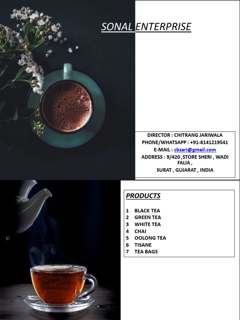 Teas | PDF | Green Tea | Tea