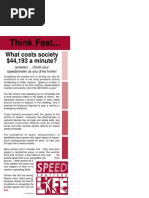National Speed Awareness Course Guide | PDF