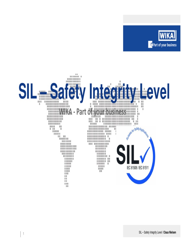 SIL - Safety Integrity Level: WIKA - Part of Your Business | PDF | Risk ...