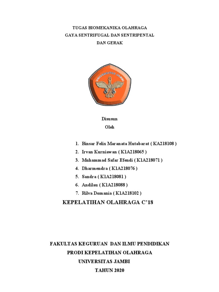 Gaya Sentrifugal & Sentripetal | PDF